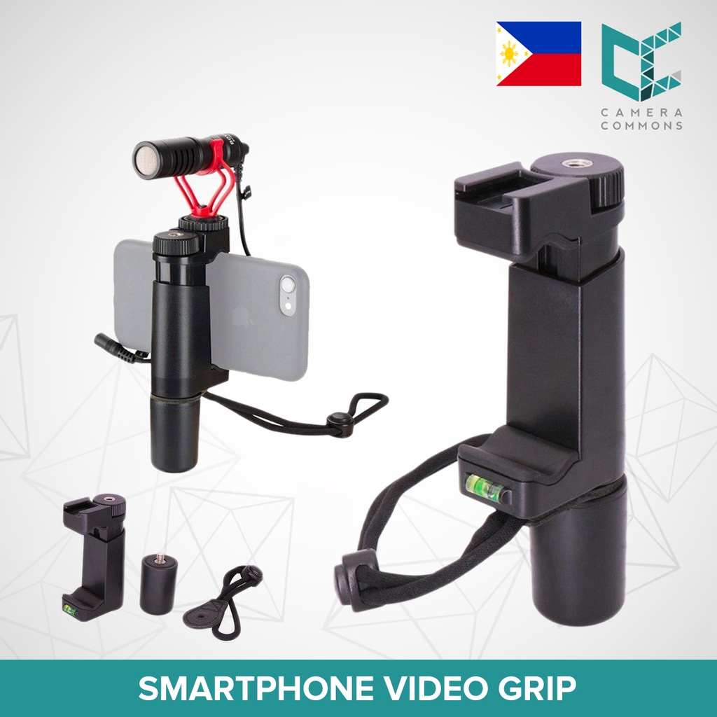 Smartphone Pro Video Grip for iPhone Android Filmmaking Vlogging ...
