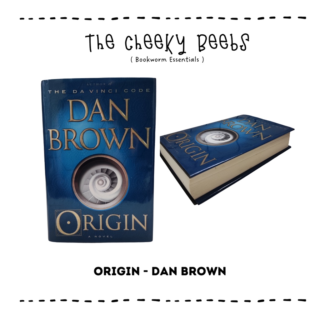 Origin by Dan Brown (HB-First edition) | Shopee Philippines