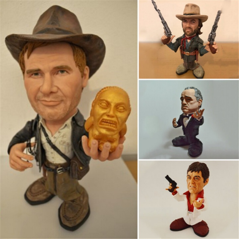 Handmade Statues of Classic Film Characters Mini Classic Movie ...