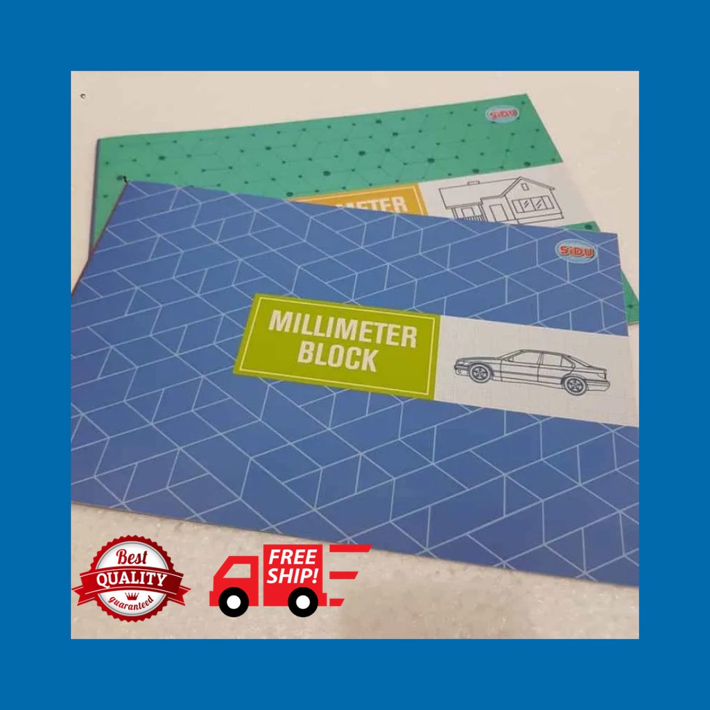 Millimeter Block F4 side per pc | Shopee Philippines