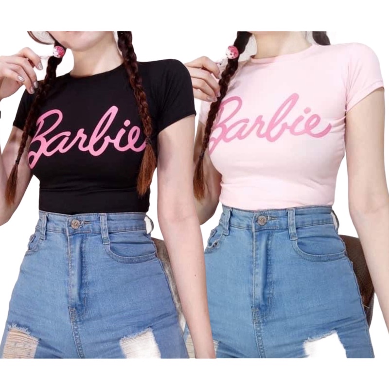 CUTE BARB CROPTOP (FIT TO 10-14yrs OLD OR PETITE) | Shopee Philippines
