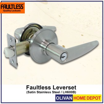 FAULTLESS Tubular Reversible Leverset Handle Entrance and Privacy ...