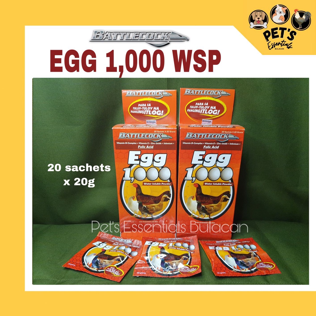 Egg 1000 sachets 20g (20pcs. per box) | Shopee Philippines
