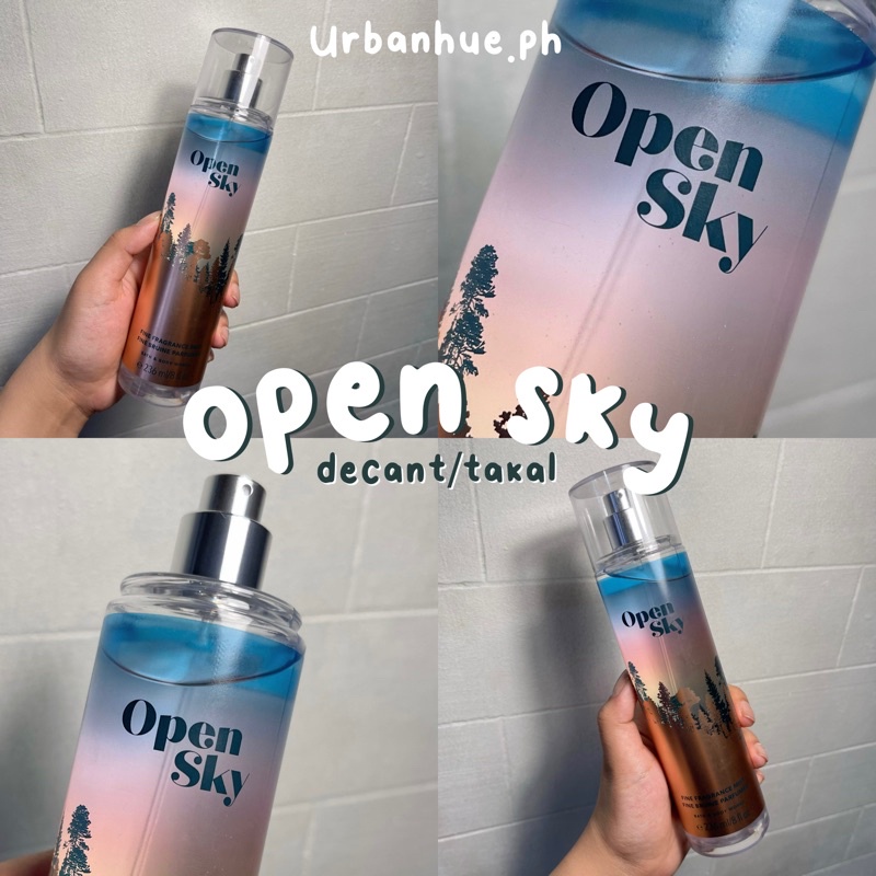 OPEN SKY BY BATH&BODYWORKS BODYMIST DECANT/TAKAL | Shopee Philippines