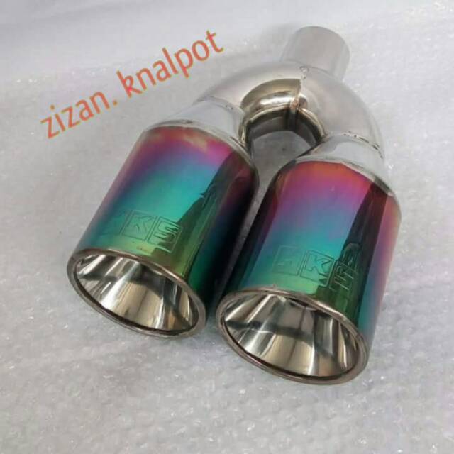 Hks rainbow Branch Car Exhaust for avanza,ayla, agya, datsun, Bro,jaz ...