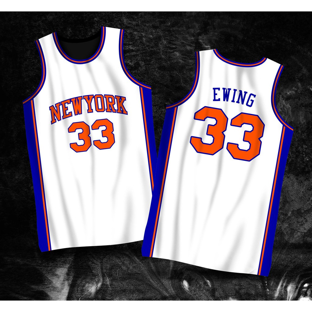 Patrick Ewing #33 New York Knicks Jersey | FULL SUBLIMATION JERSEY ...