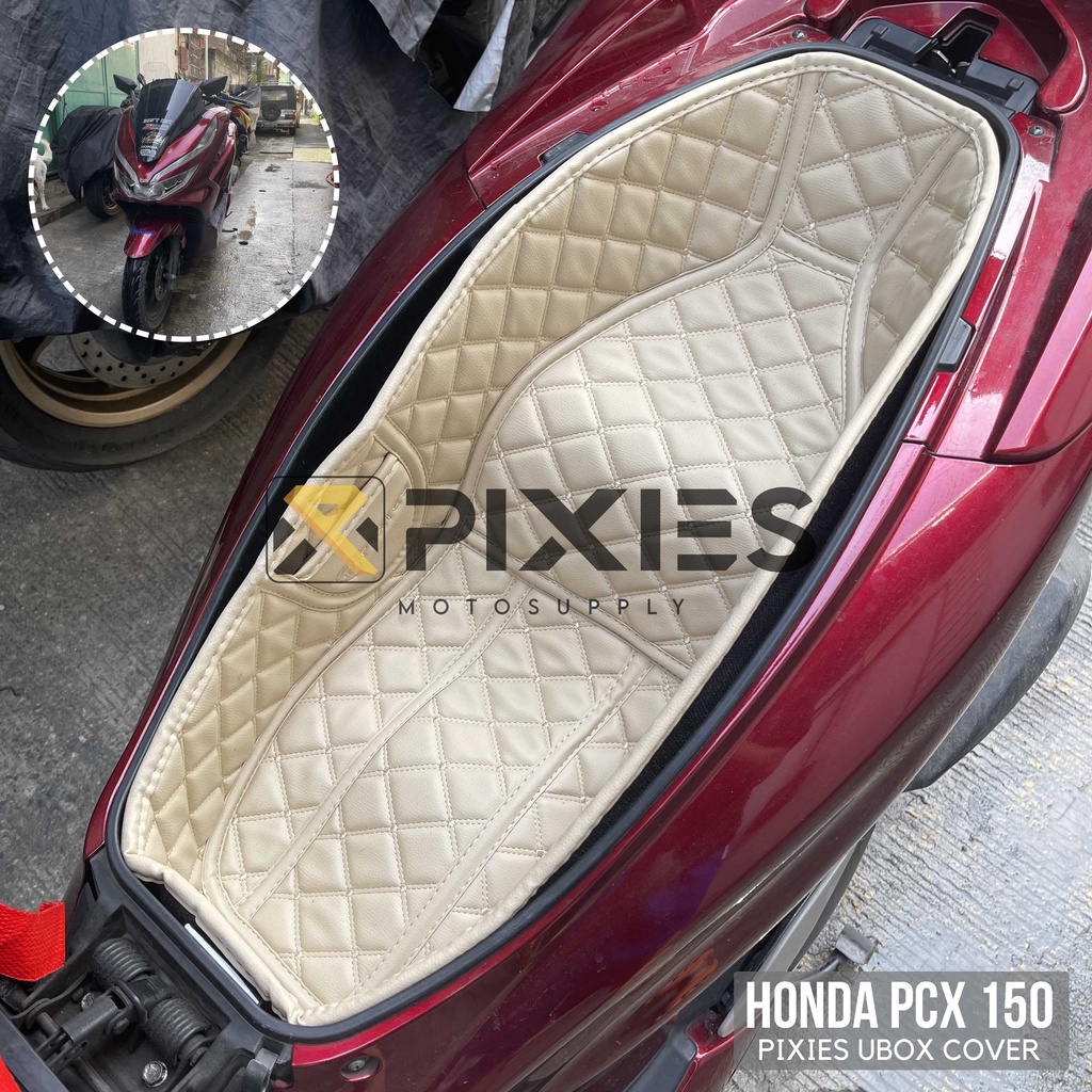 HONDA PCX 150 PIXIES UBOX SEAT COMPARTMENT COVER | Shopee Philippines