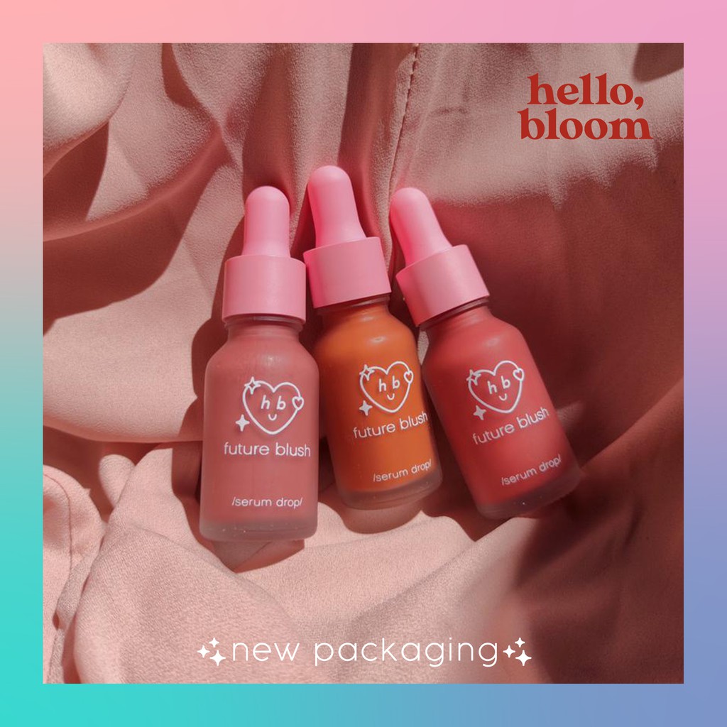 Hello Bloom Future Blush Serum Drop [Long-lasting, Cheek Tint, Serum ...