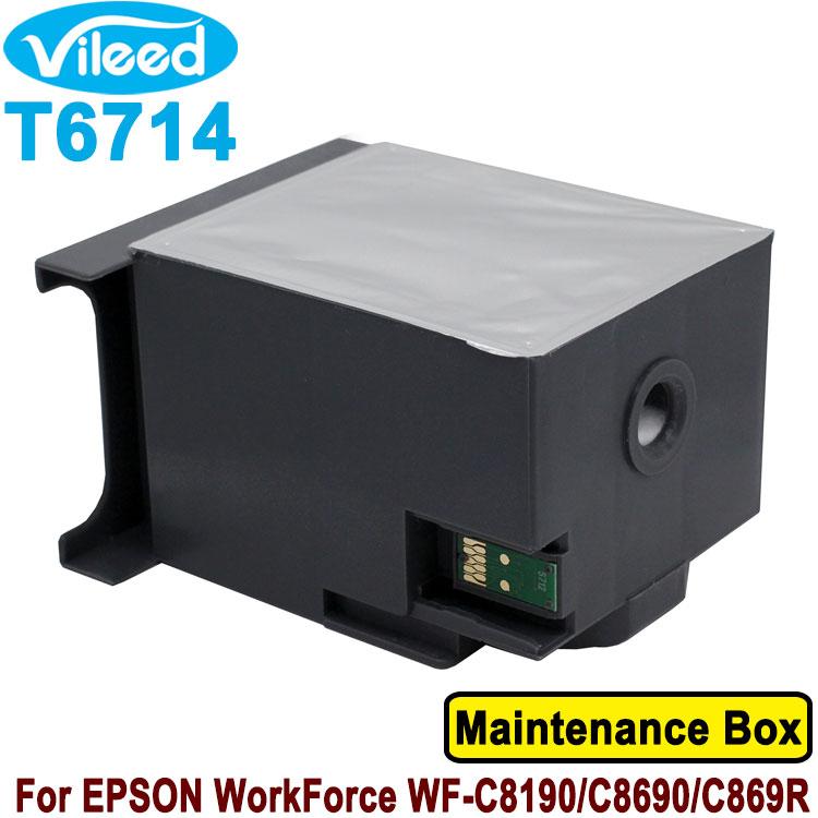 T6714 T671400 C13T671400 Maintenance Box Cartridge Compatible for EPSON ...