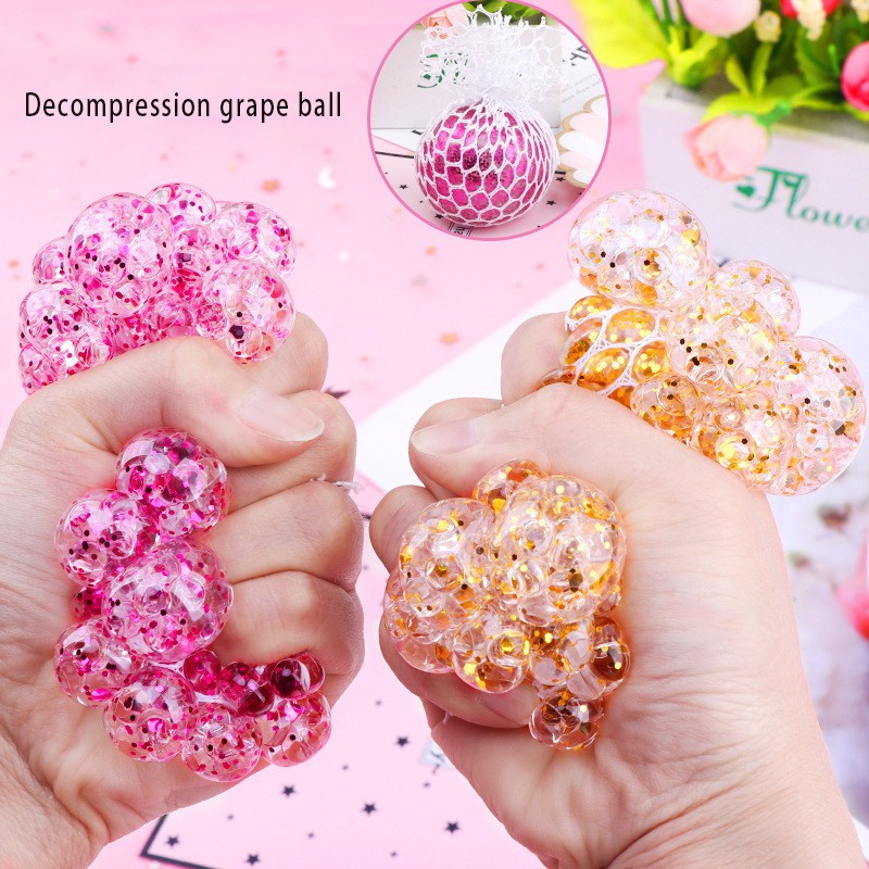 Mesh Squish Ball / Squeeze Ball Release Stress Funny Anti-Stress ...