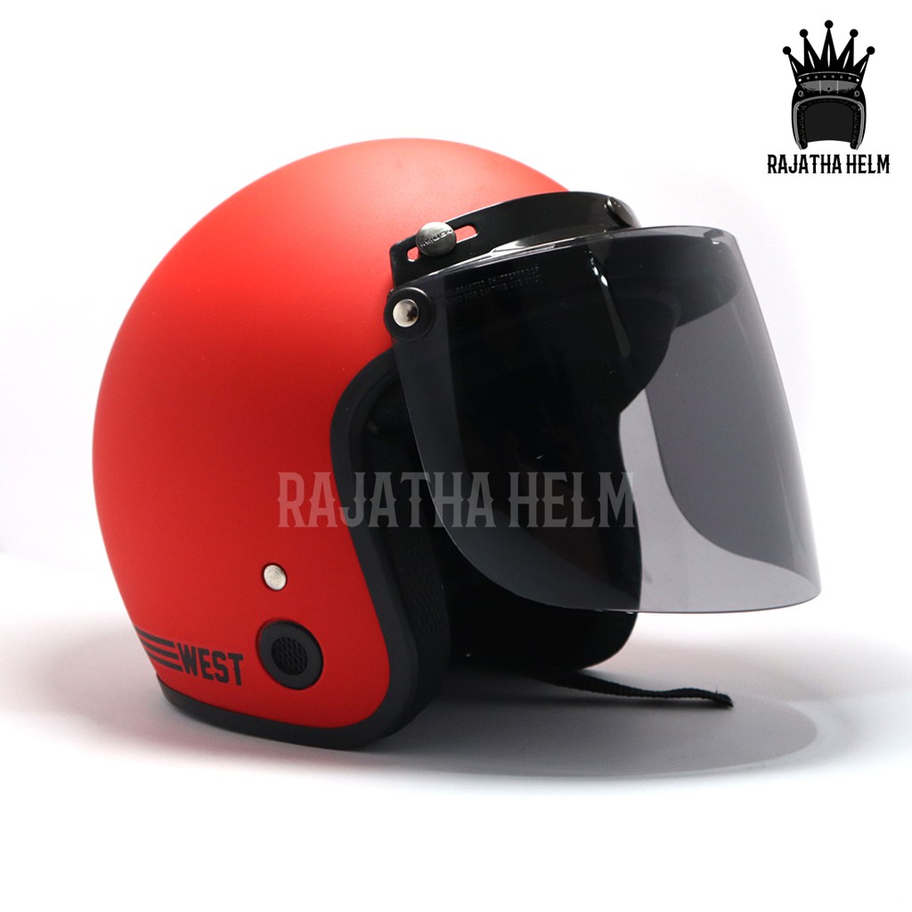 West Retro Helmet / Affordable Helmet / Viral Helmet / Present Helmet ...