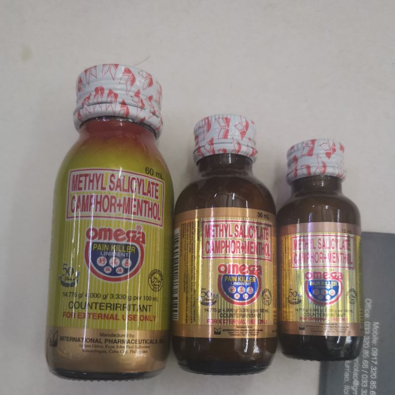 Omega pain killer 15ml | Shopee Philippines