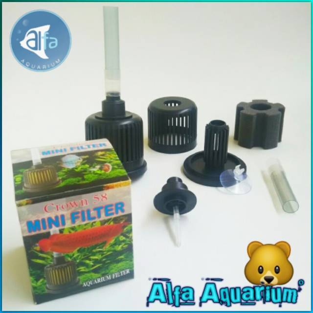 Mini Aquarium Filter/Crown 58ns/round Aquarium Filter/Mini Filter/Small ...