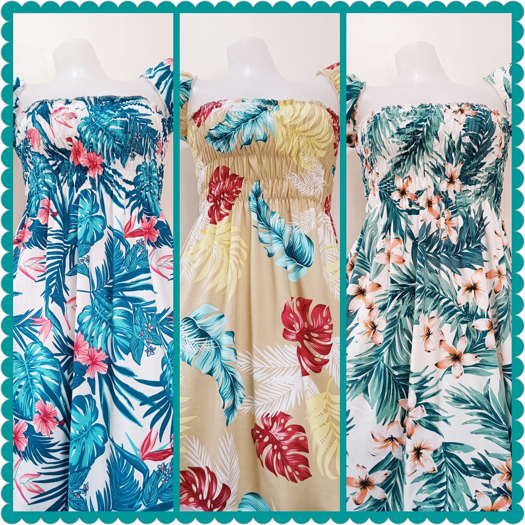 PAMBAHAY DASTER I MINI DRESS | SMOCKED PUFF DRESS I SMOCKING DRESS ...