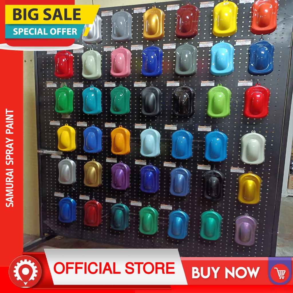 SAMURAI SPRAY PAINT Standard Color High Quality (Japan Formula ...