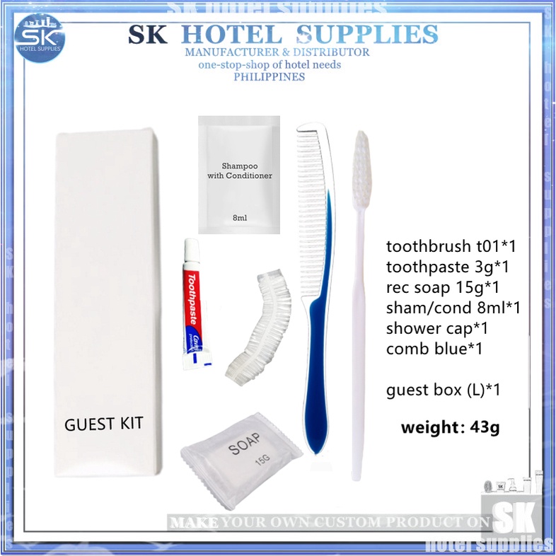 100sets HOTEL AMENITIES KIT MORNING KIT TRAVEL KIT GUEST KIT【SK HOTEL ...