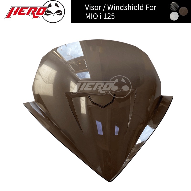 MIO i 125 Visor Windshield Transparent / Carbon Made IN Thailand ...