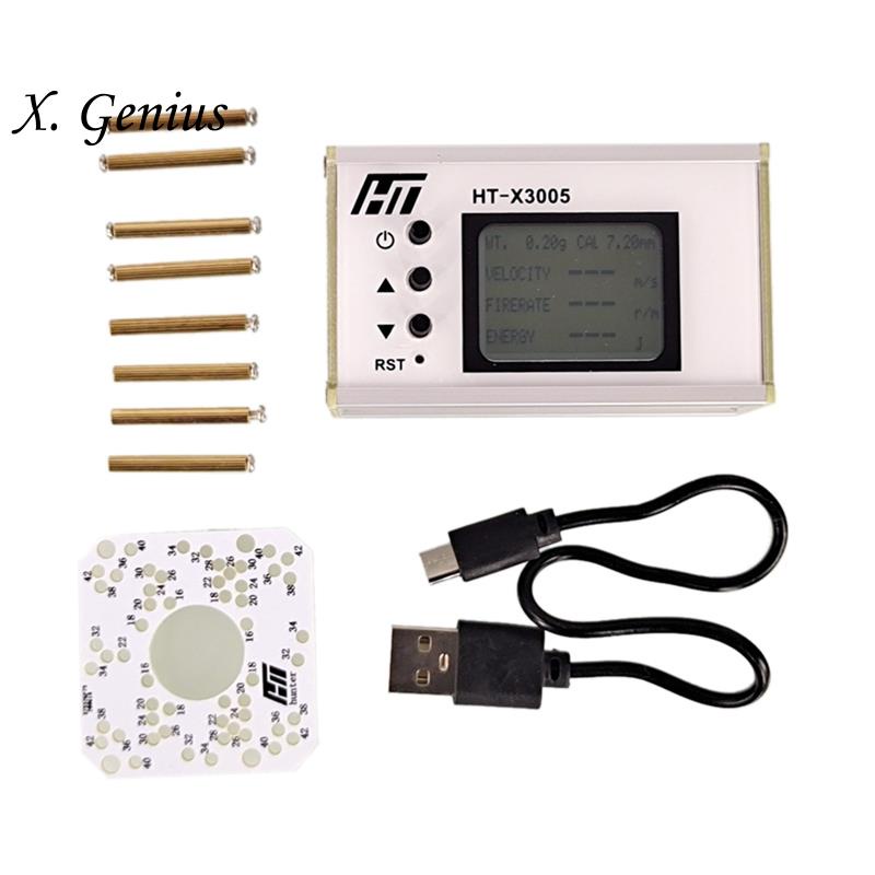 HT-X3005 Speed Meter Ball Velocity Energy Measurement Chronograph Speed ...