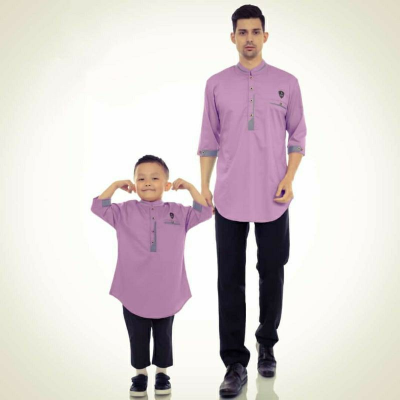 Koko COUPLE Clothes Father And Son LILAC Color/KOKO COUPLE/KOKO Clothes ...