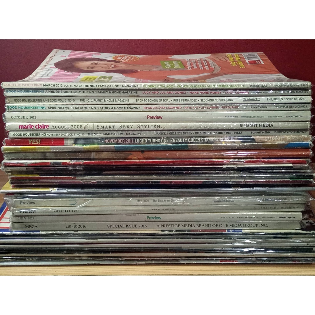 MG17 MAGAZINES (Pre-loved) | Shopee Philippines