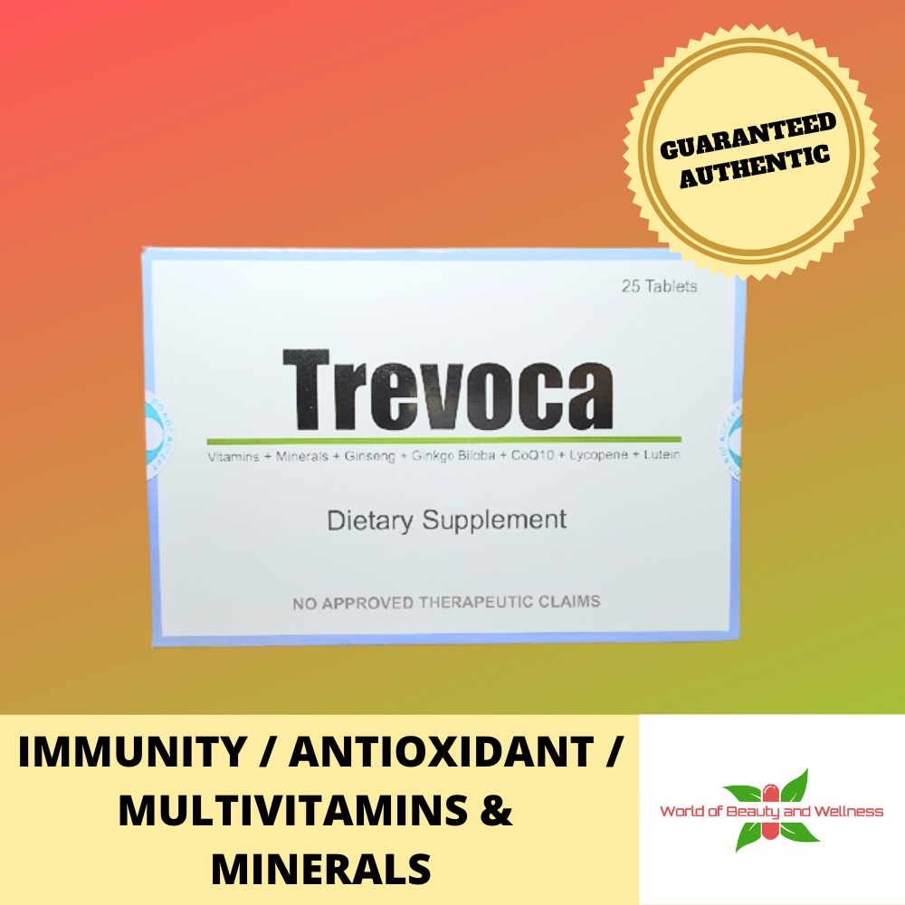 Trevoca Dietary Supplement - Multivitamins (25 tabs) Exp: Mar 7, 2027 ...