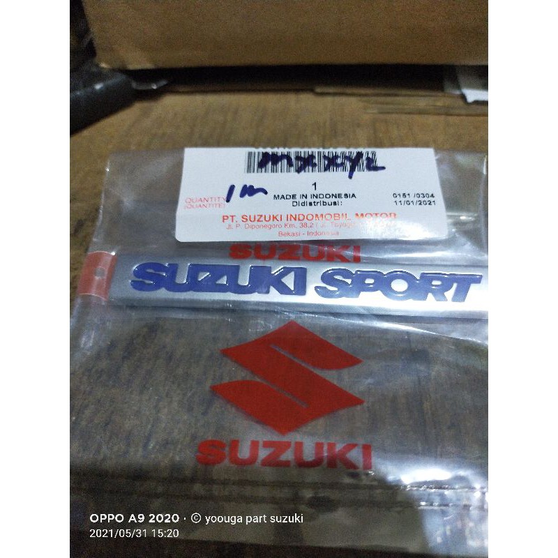 Suzuki sport logo Writing Emblem | Shopee Philippines