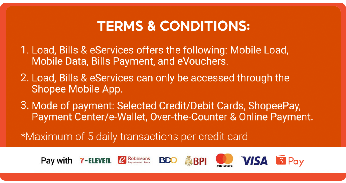 Load, Bills & Travel September 2024 | Shopee Philippines