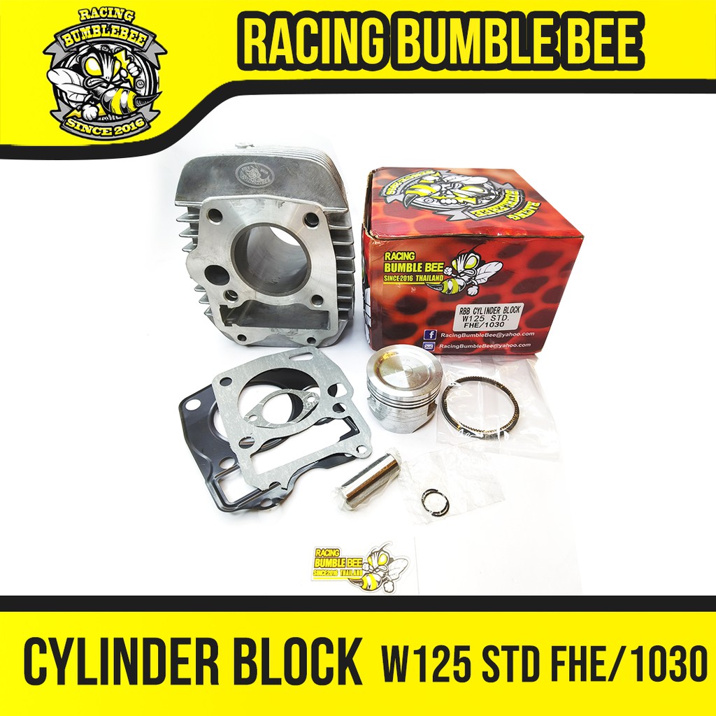 Cylinder Block W125/Xrm125 52.4mm 54mm 57mm 62mm racing bumblebee ...