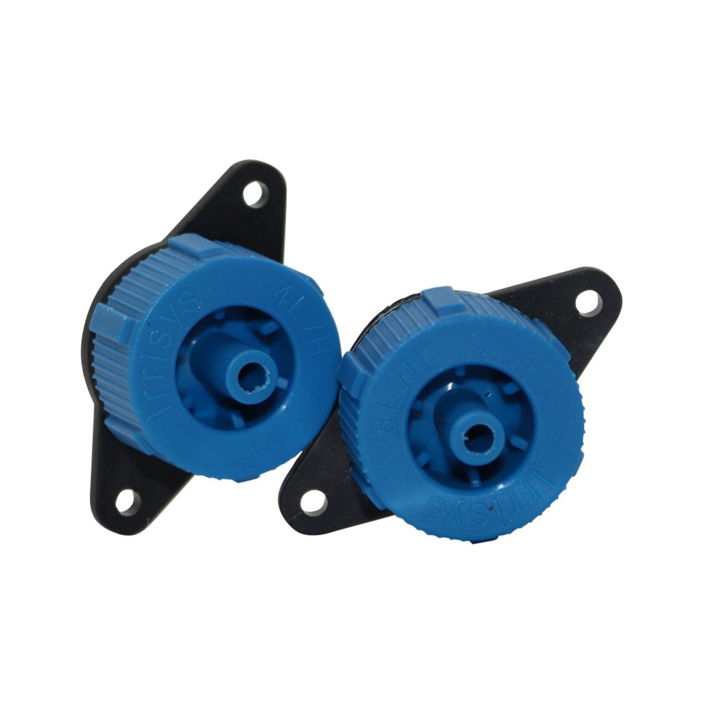 10 Pcs 4L/8L Pressure Compensating Drip Irrigation Emitter-Turbo Style ...