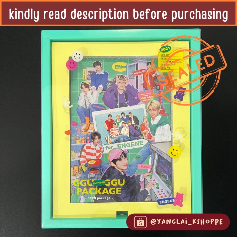 Enha Sealed Ggu Ggu Package Shopee Philippines