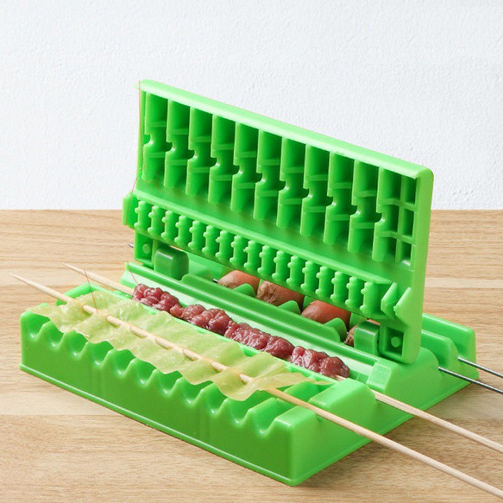 Mold for making grilled skewers quickly and conveniently (KTX03 ...