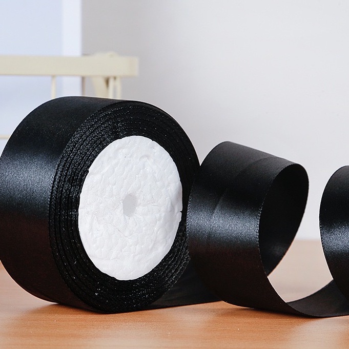 4cm Satin Ribbon Roll Gift Packaging Ribbon Flower Making DIY Holiday ...