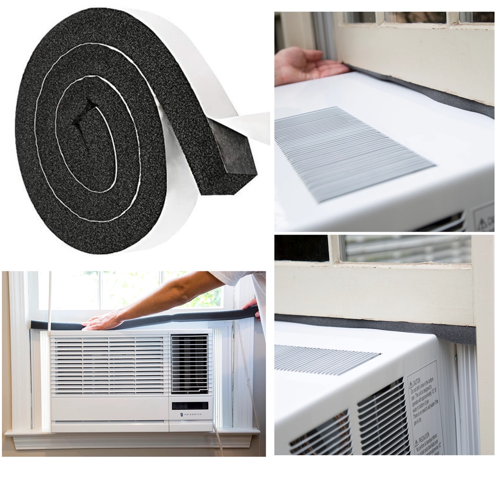 UNIVERSAL AIRCON / AIR CONDITION FOAM WEATHER ADHESIVE SEAL 1meter ...