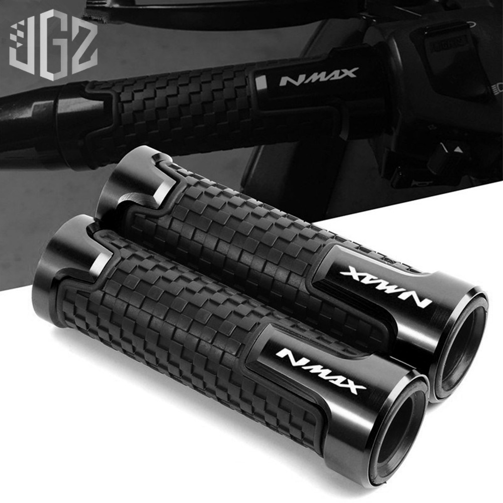 for NMAX 125 155 CNC Aluminum Billet Universal Handle Grip Hand Grips ...