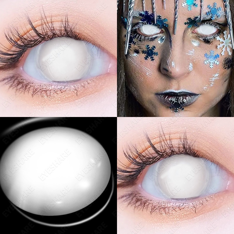 EYESHARE Blind Color Cosplay Contact Lens Halloween Carnival Contact ...