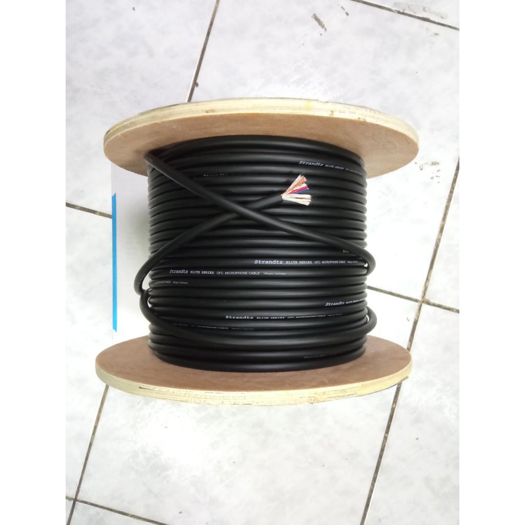 Strandtz Black Mic Wire Original (Per meter) | Shopee Philippines