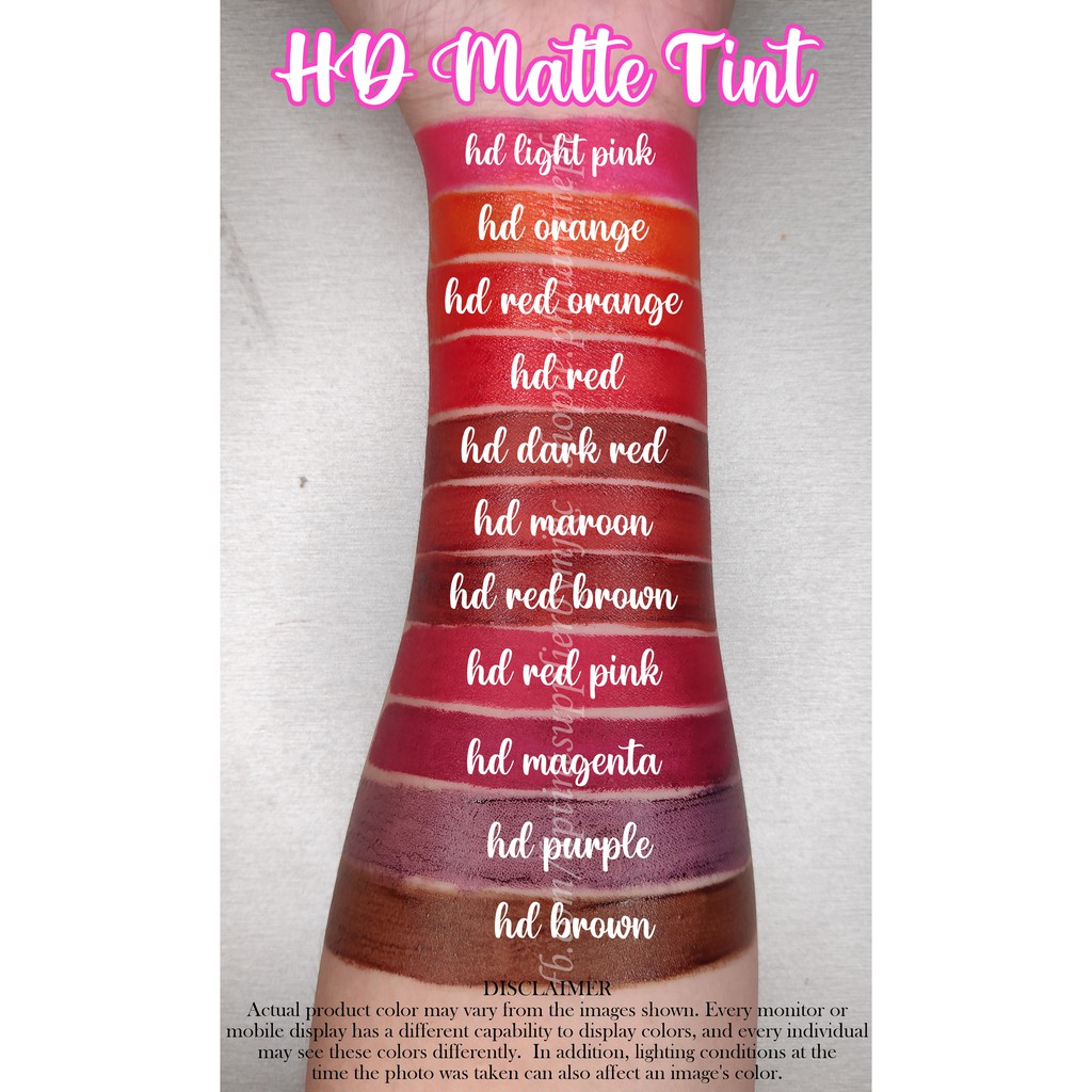HD MATTE in 10ml roller bottle mattified liptint | Shopee Philippines