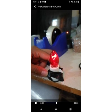 Flame Bulb Altar bulb flicker bulb E12 220V 3Watts. | Shopee Philippines