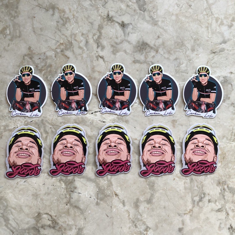 Carbon Lodi Sticker Pack (10pcs) | Shopee Philippines