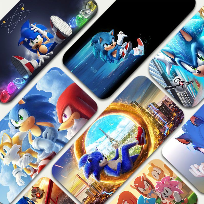 BANDAI Supersonic Sonic Game 90x40cm Big Office Computer Mat Table ...