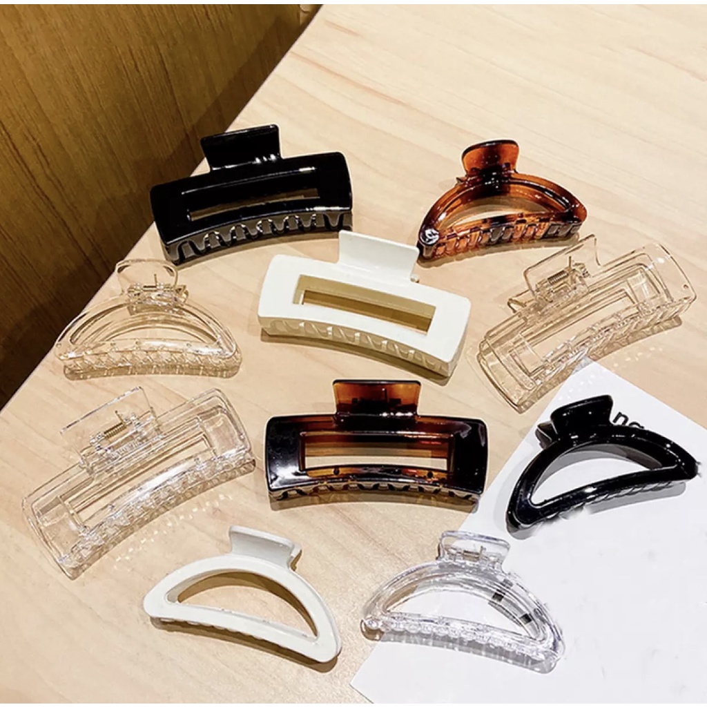 Simple Hair Clips Women Girls Hair Claws Hair Clamps Hairpins Barrette ...
