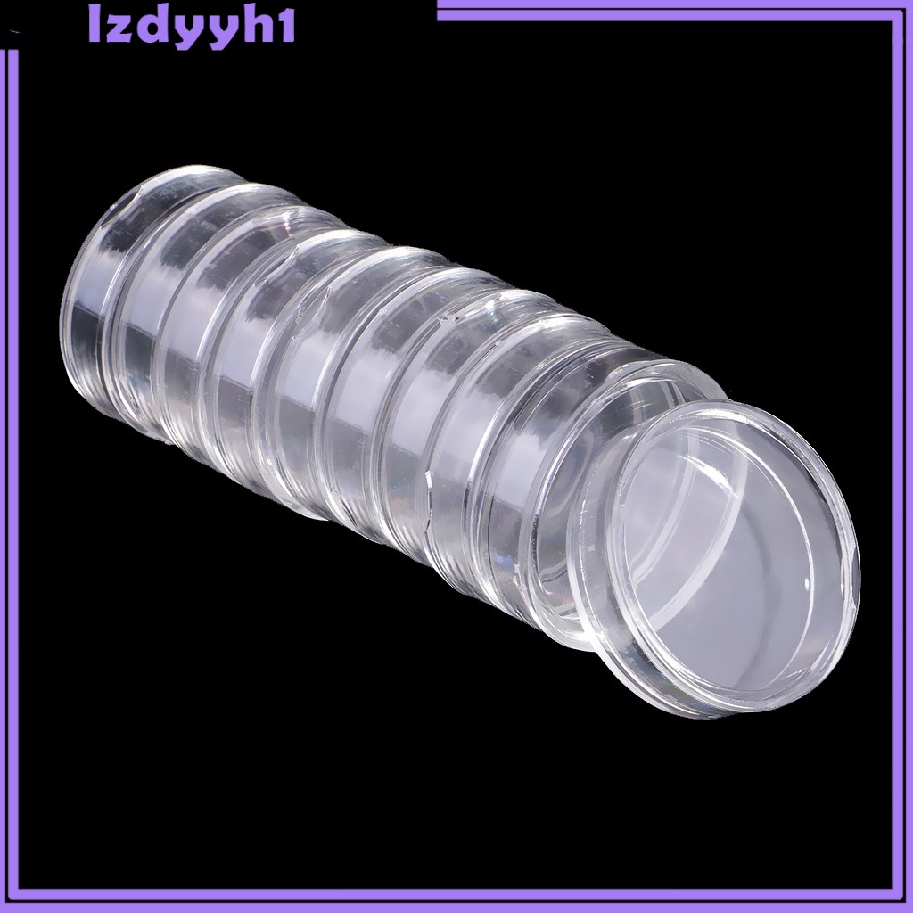 JoyDIY 10pcs 70mm Containers Round Case Capsules Boxes Holder | Shopee ...