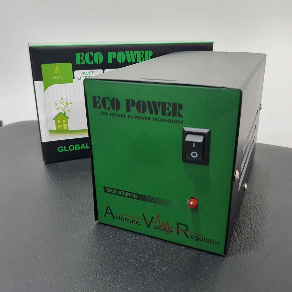 Eco Power AVR / Automatic Voltage Regulator with 110V | Shopee Philippines
