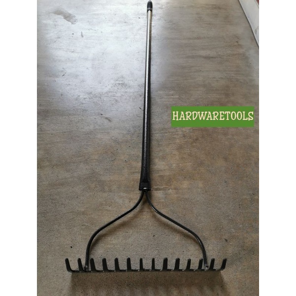 Garden Rake Metal Handle / Rake with Metal Handle / Kalaykay ...
