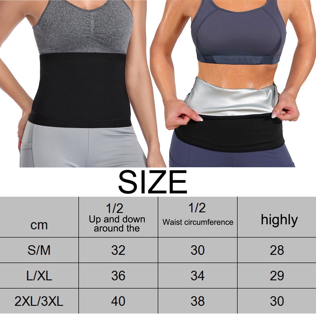 BolehDeals Waist Trimmer for Women, Waist Waist Sauna Girdles Body ...