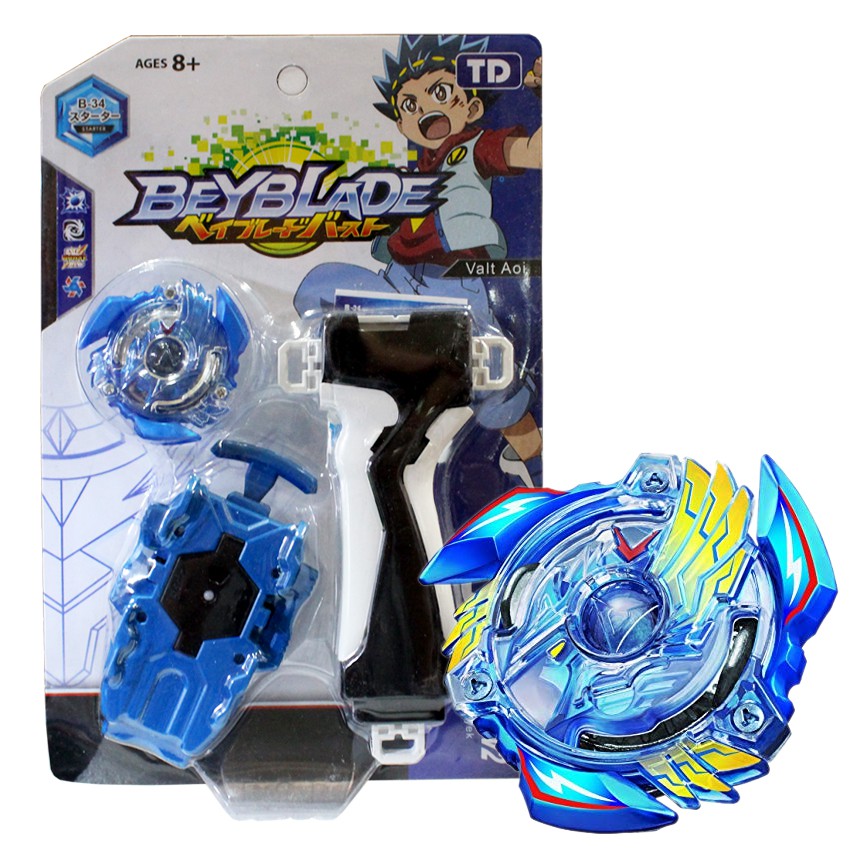 Beyblade Burst String Launcher New Ultra Force Valtryek V2 Valt Aoi ...