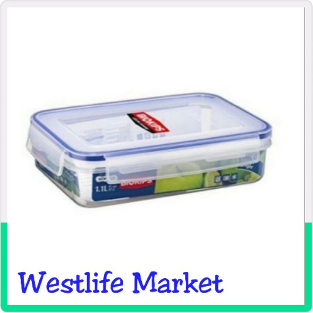 Komax Biokips Rectangular Container 1.1L | Shopee Philippines