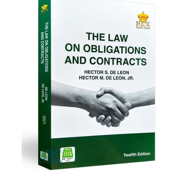 The Law On Obligations And Contracts Shopee Philippines