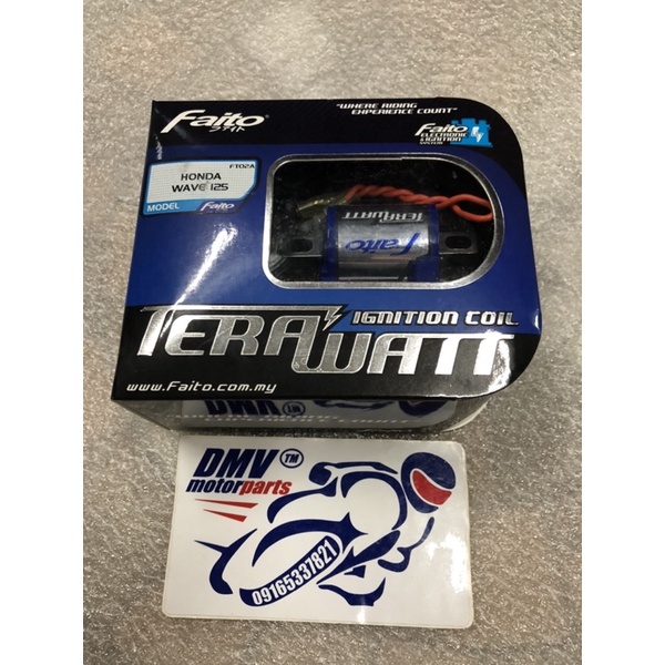 Faito Terawatt Ignition Coil for WAVE 125 | XRM 125 | Shopee Philippines
