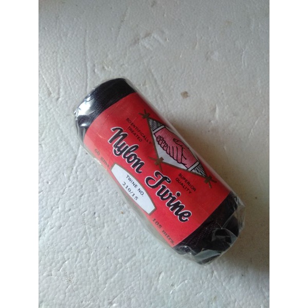 PAMO CONE NYLON TWINE NO.2;3,4 & 15/MAROON COLOR/SOLD PER PIECE ...